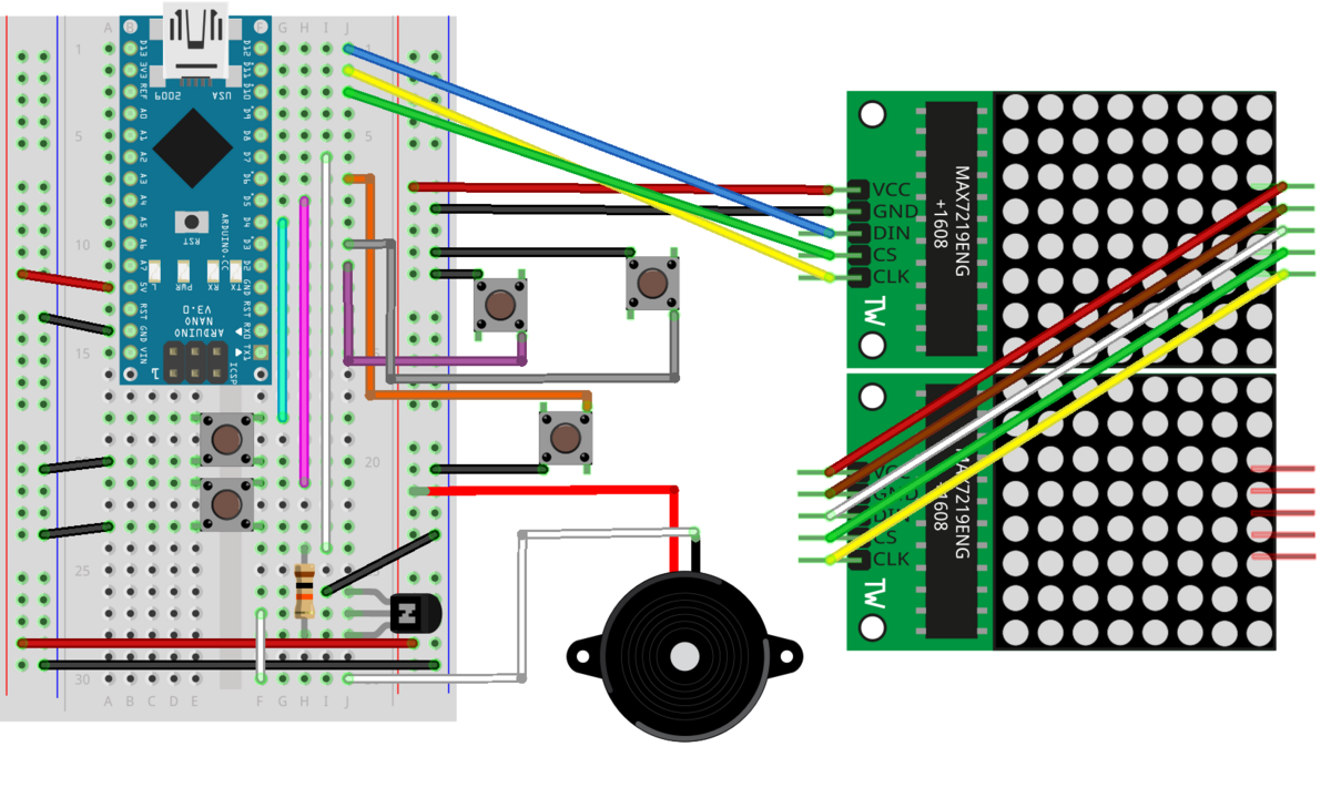 Arduinoを使ったテトリスのゲーム機の作り方part1 回路制作編 Gainenzガイネンズ